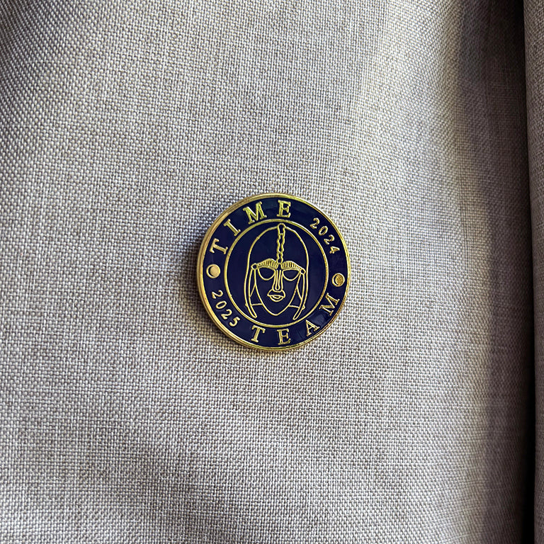 Enamel Time Team x Sutton Hoo Pin Badge - 2024-2025